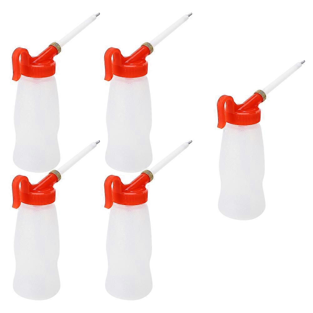5 Pcs Oil Dispenser Tip Nozzle Gun Type Oil Bottle Sewing Machine Oiler ...