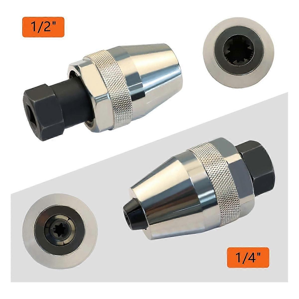 Broken Bolt and Stud Extractor Tool,Grips and Removes 1/4in to 1/2in ...