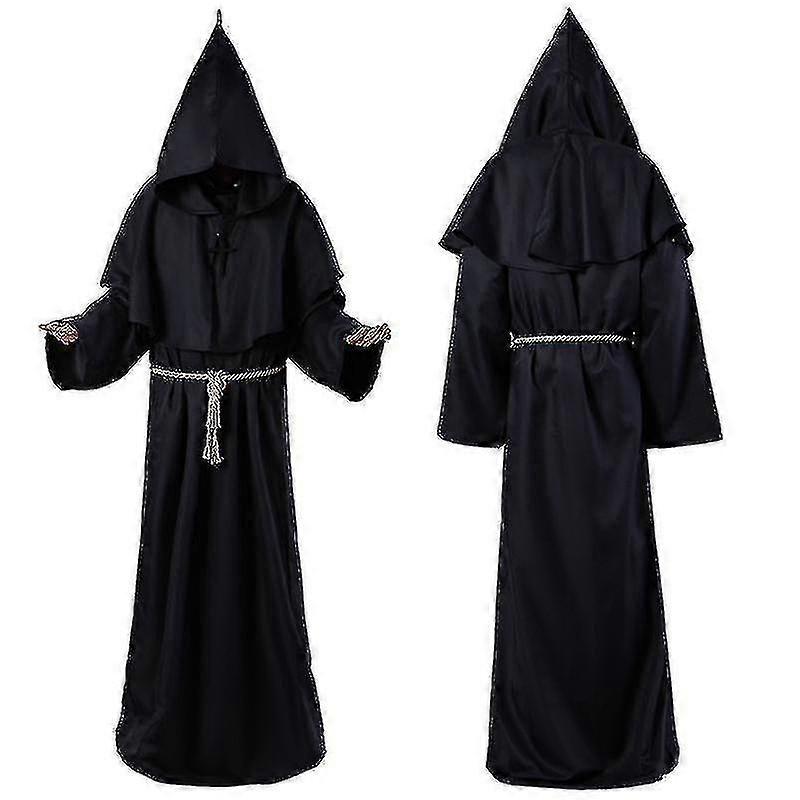Plague Doctor Costumes Plague Doctor Mask Halloween Medieval Hooded Rob ...
