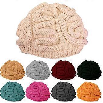 Spoof Horror Brain Knitted Hat Funny Warm Cap Party Headwear ...