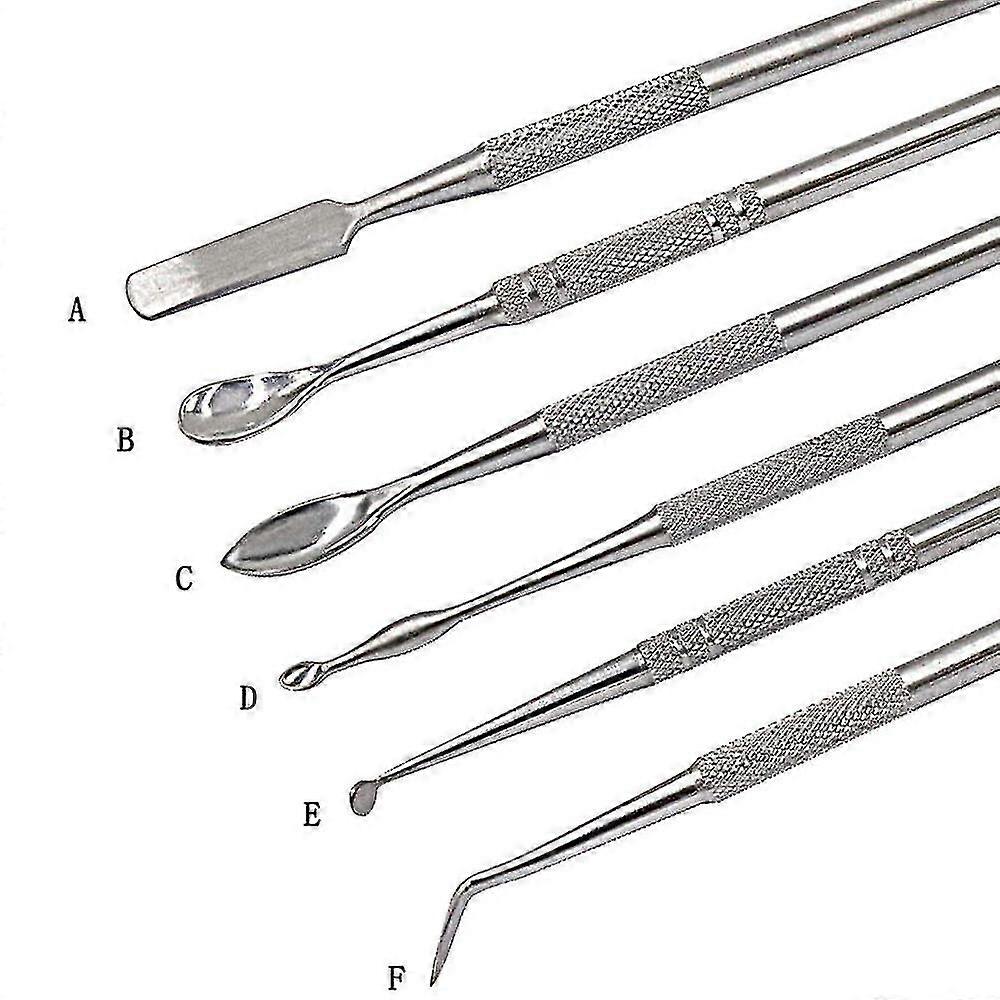 12 Pcs Wax Carvers Set Double Ended Dental Wax Modeling Sculpting Tools Dental Picks Polymer ...