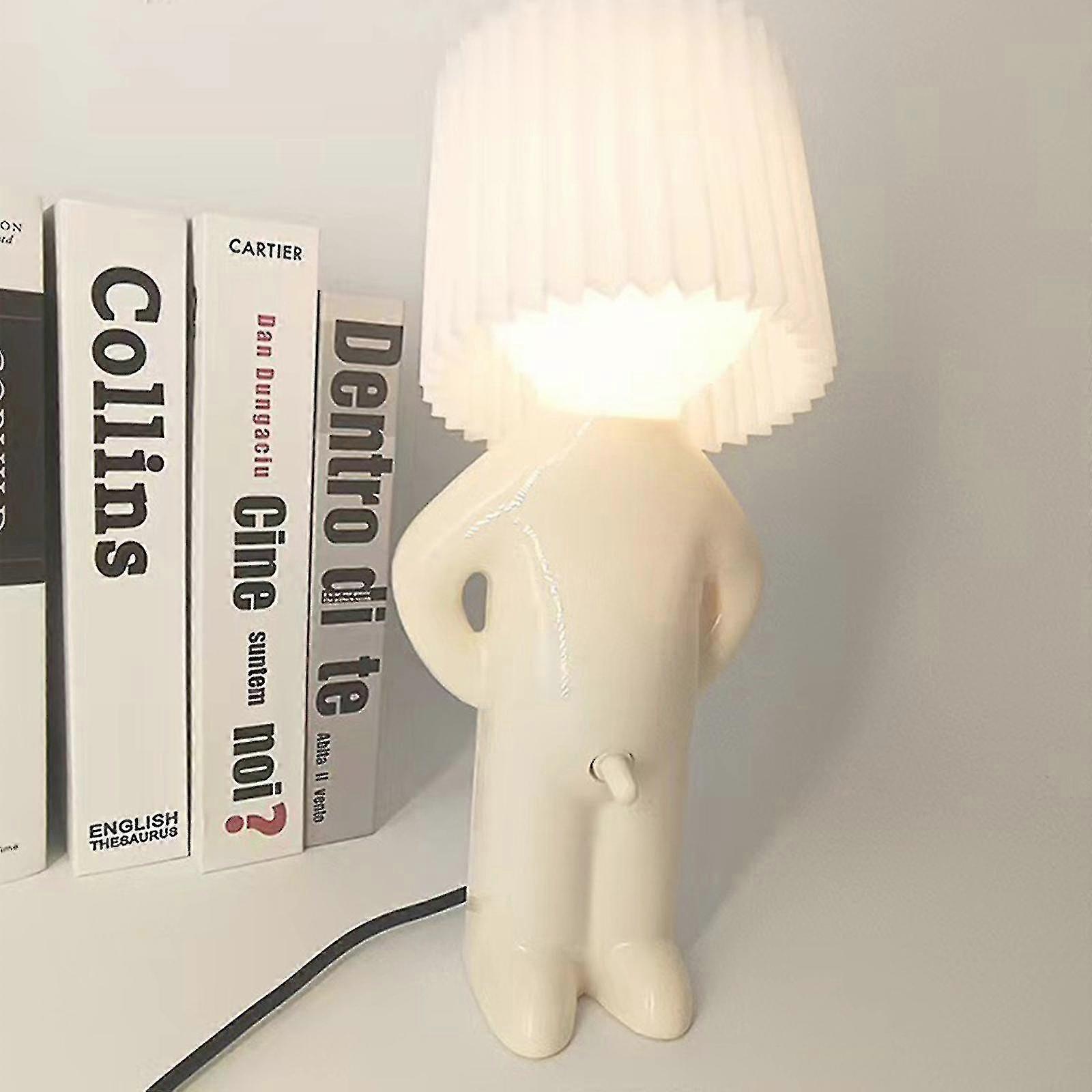 Shy Man Lamp, Naughty Boy Creative Desk Lamp A Little Desk Shy Man Lamp ...
