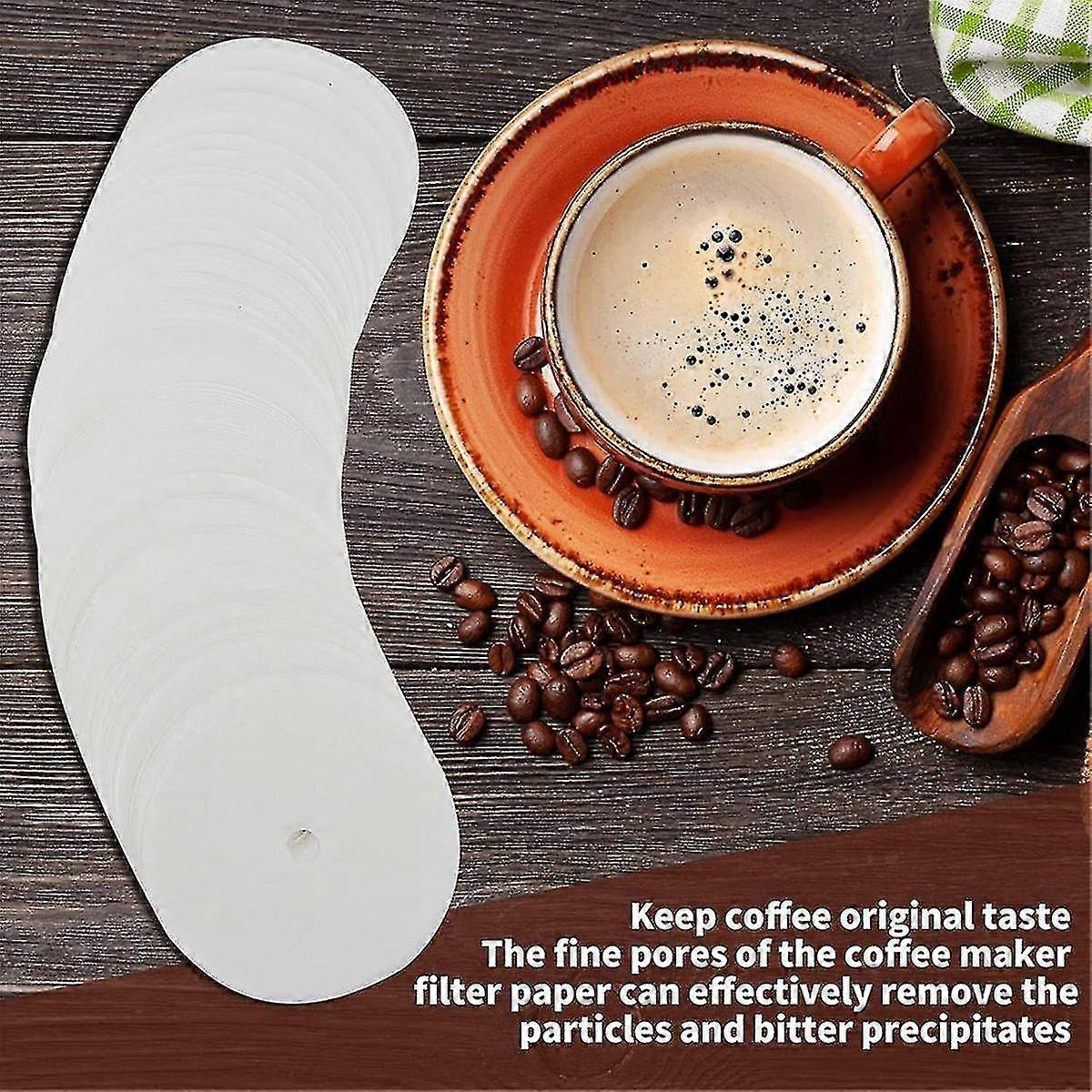 400pcs Unbleached Percolator Coffee Filters, 3.75in Disposable Coffee ...