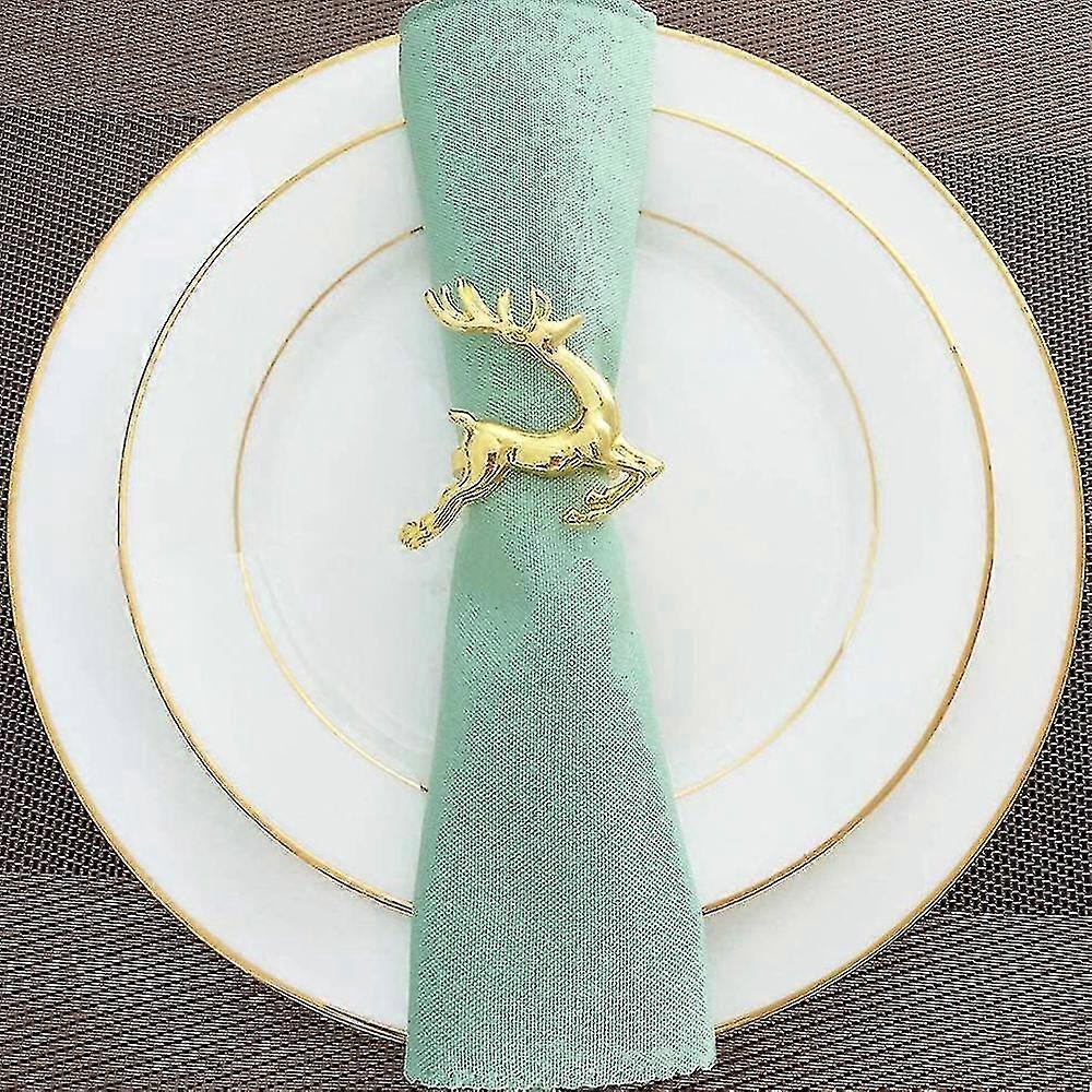 Create A Festive Atmosphere With Reindeer Napkin Rings, Perfect For ...