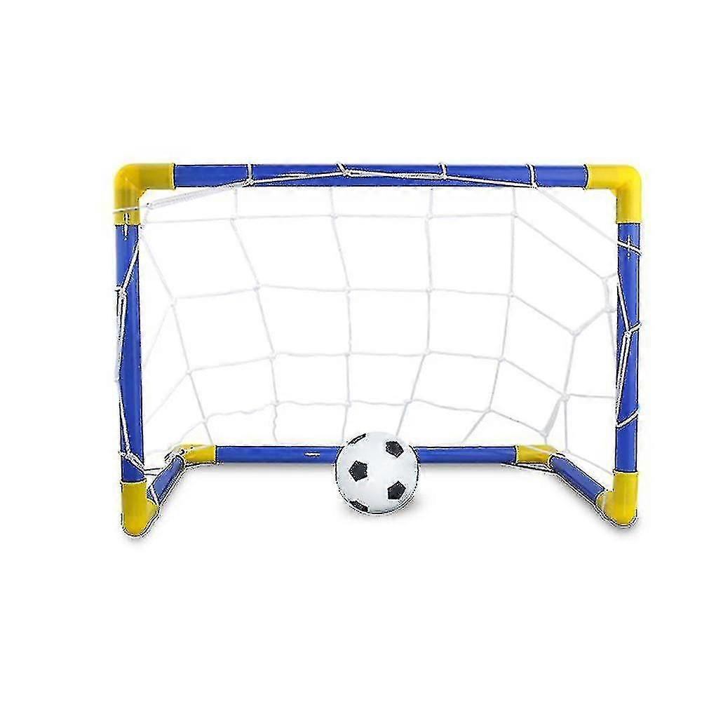 Sinknap Mini Inflatable Football Soccer Goal Post Net Set Kids Indoor ...