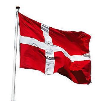 Danmarks Flag Nationalflag Polyester Udendørs Dekoration 90 x 150cm ...