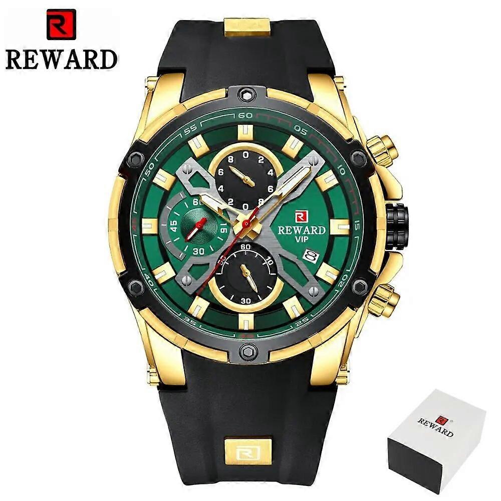 REWARD New Quartz Watches for Men Luxury Brand Big Dial Watch ...