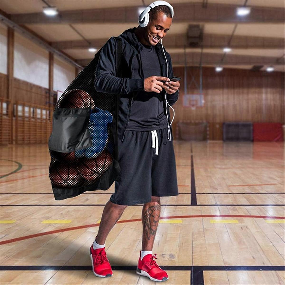 Extra Large Basketball and Volleyball Mesh Bag. Used to Store ...