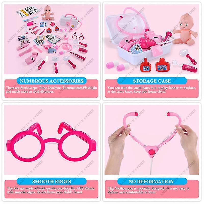 Children's Medical Toy Set Doctor's Play Equipment Toy Doctor ...