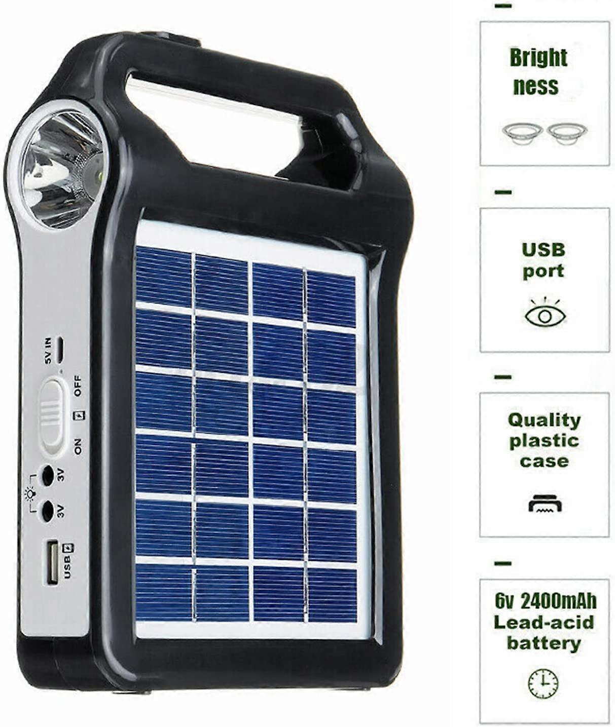 Portable Outdoor Rechargeable Solar Generator Energy System with ...