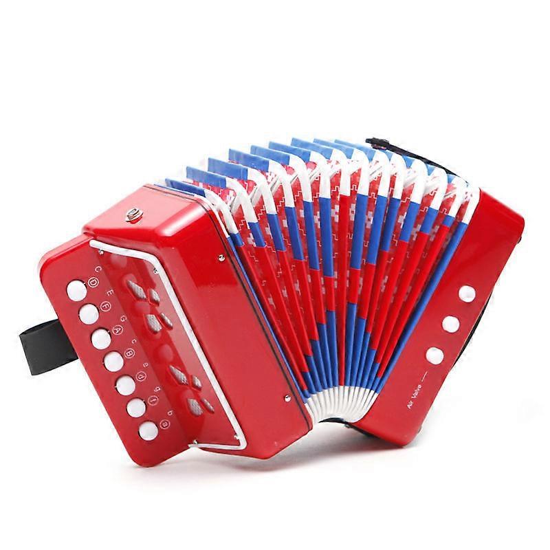 1pcs Kids Accordion Toy Accordian Mini Musical Instruments 7 Keys ...
