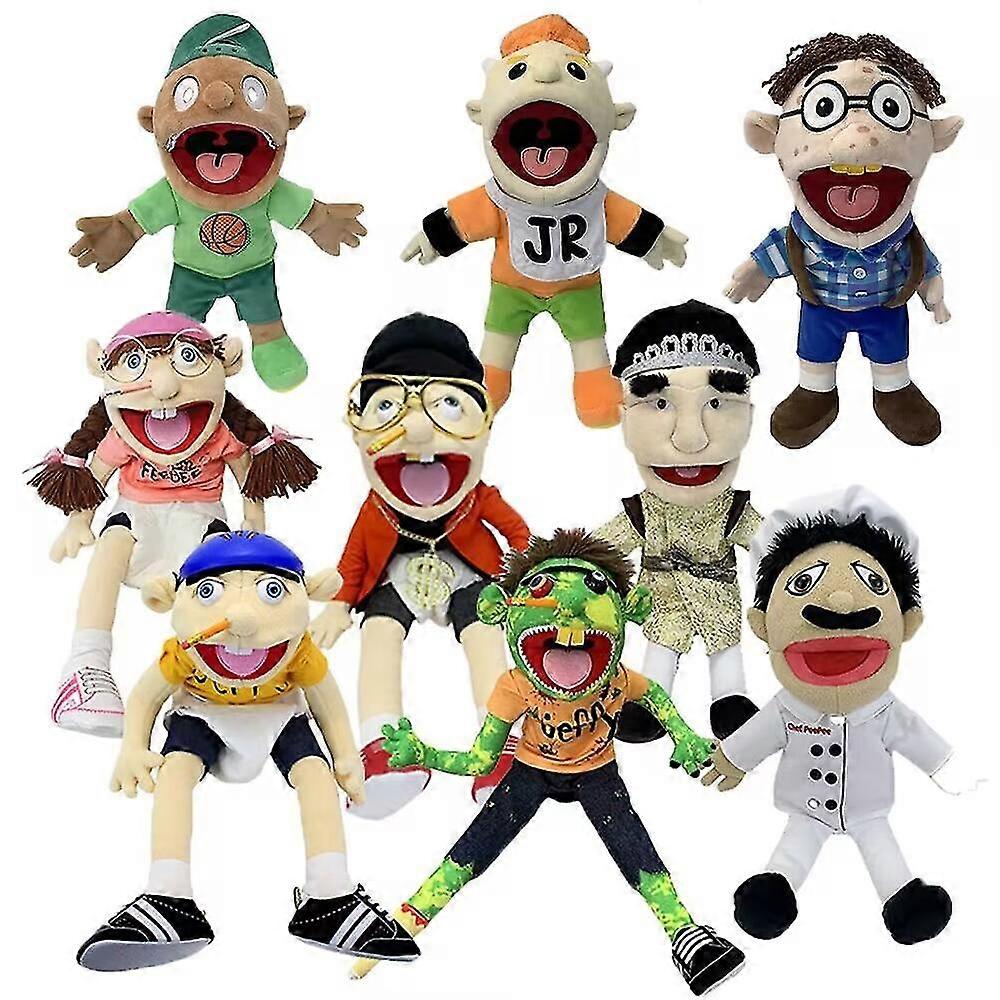 38/60cm Jeffy Puppet Cartoon Jeffy Puppet Plush Toy Jeffy Dolls Soft ...