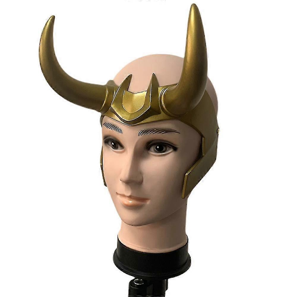 Loki Crown With Horns Masks Supervillain Helmets Masquerade Mask ...