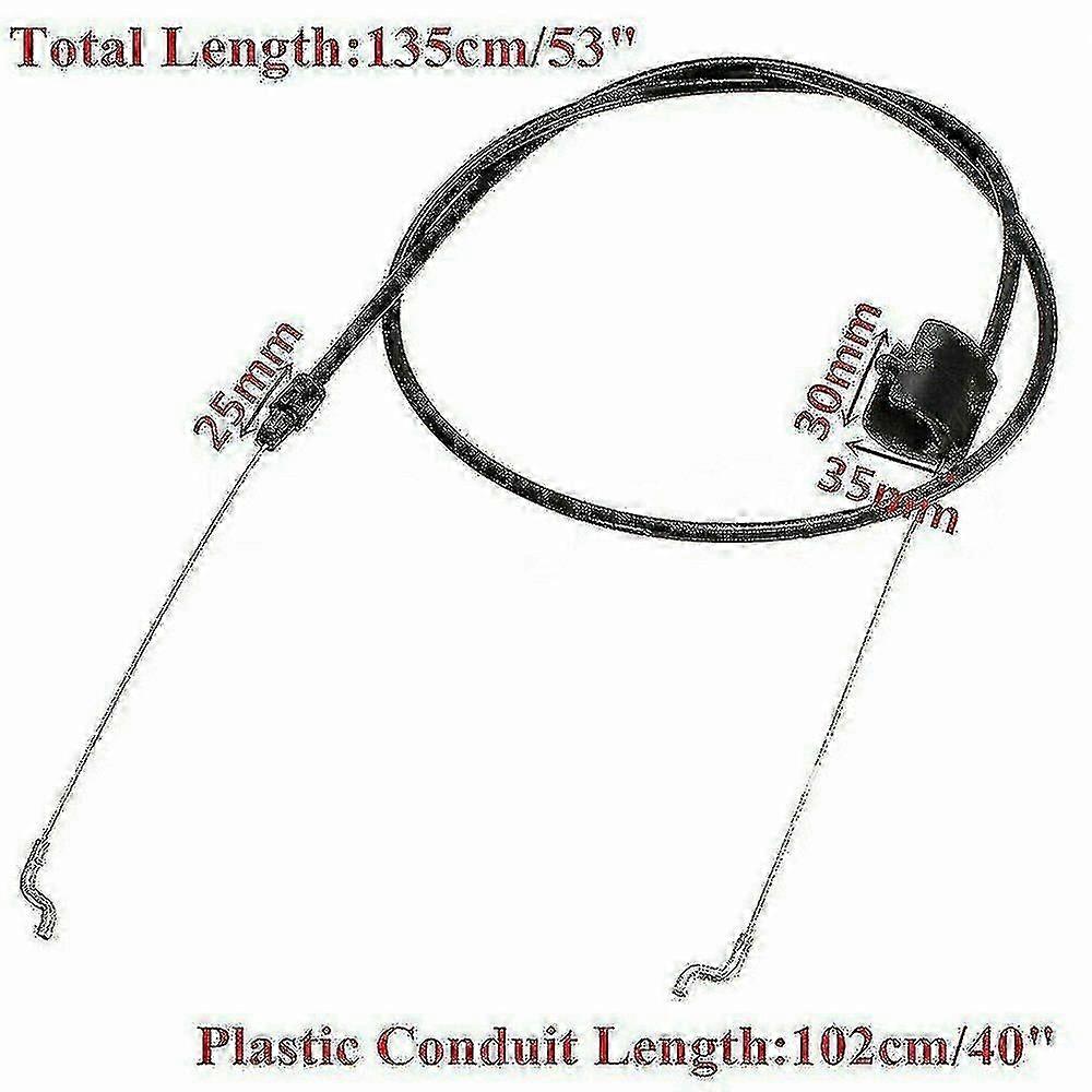 Lawn Mower Cable Throttle Cable 158152 582991501 | Fruugo UK
