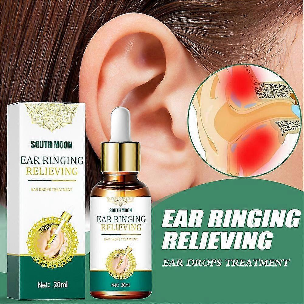 Pain Relief Acute Otitis Ear Tinnitus Ear Relieving Drops Ear Drops ...