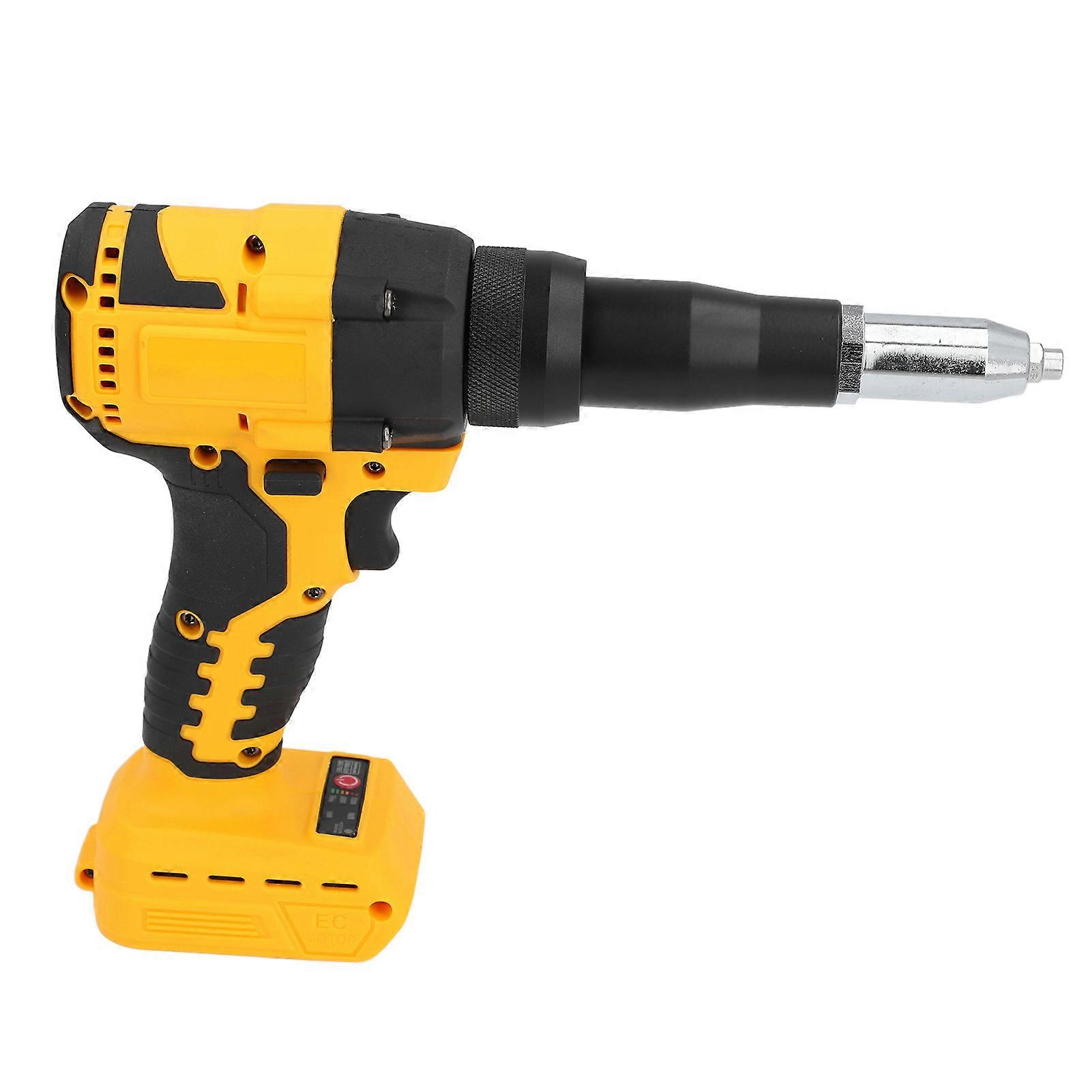 Cordless Rivet Tool 3.2‑4.8mm Brushless Electric Automatic Rivet Gun ...