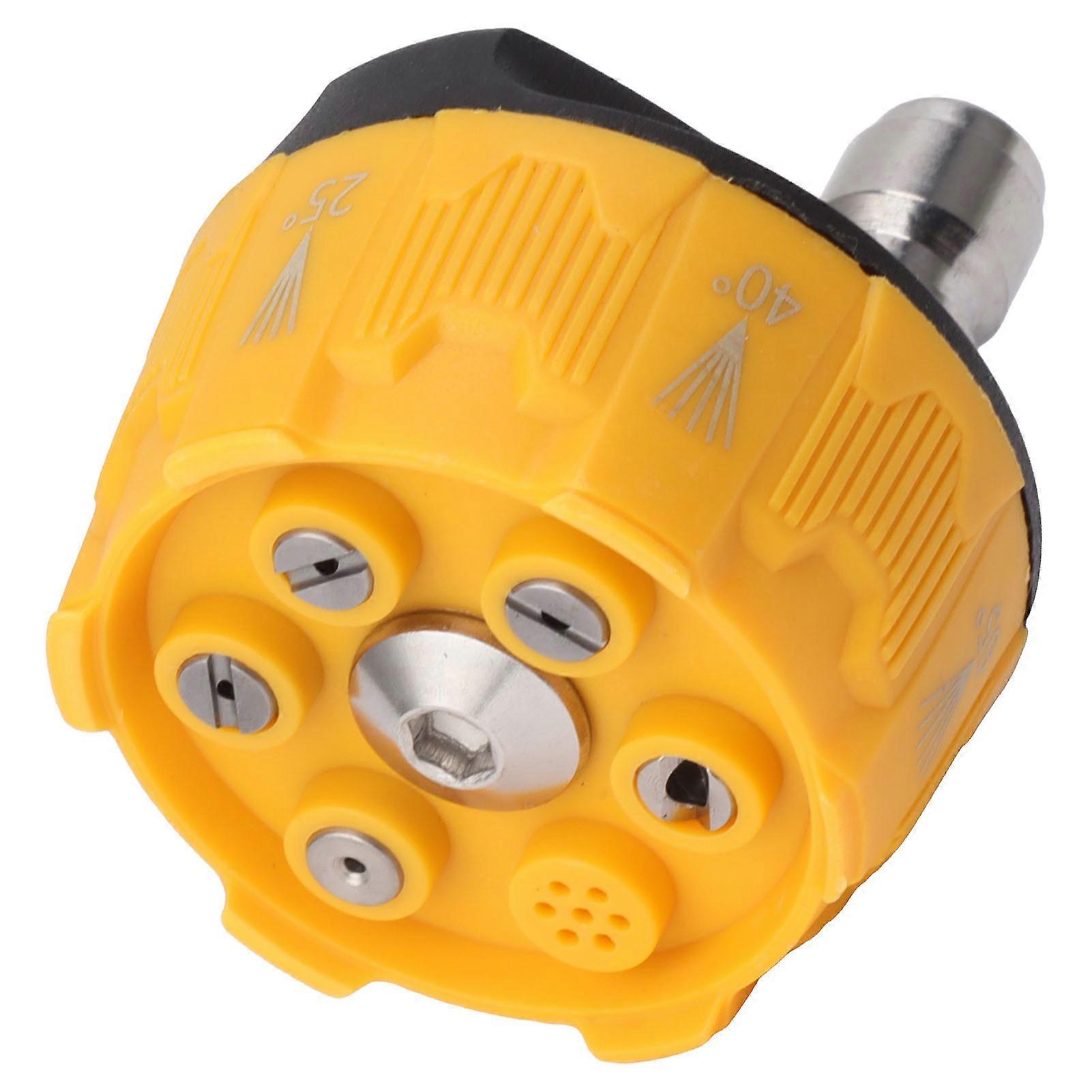 Pressure Washer Spray Nozzle 6 in 1 Multifunctional Adjustable Nozzle 1 ...