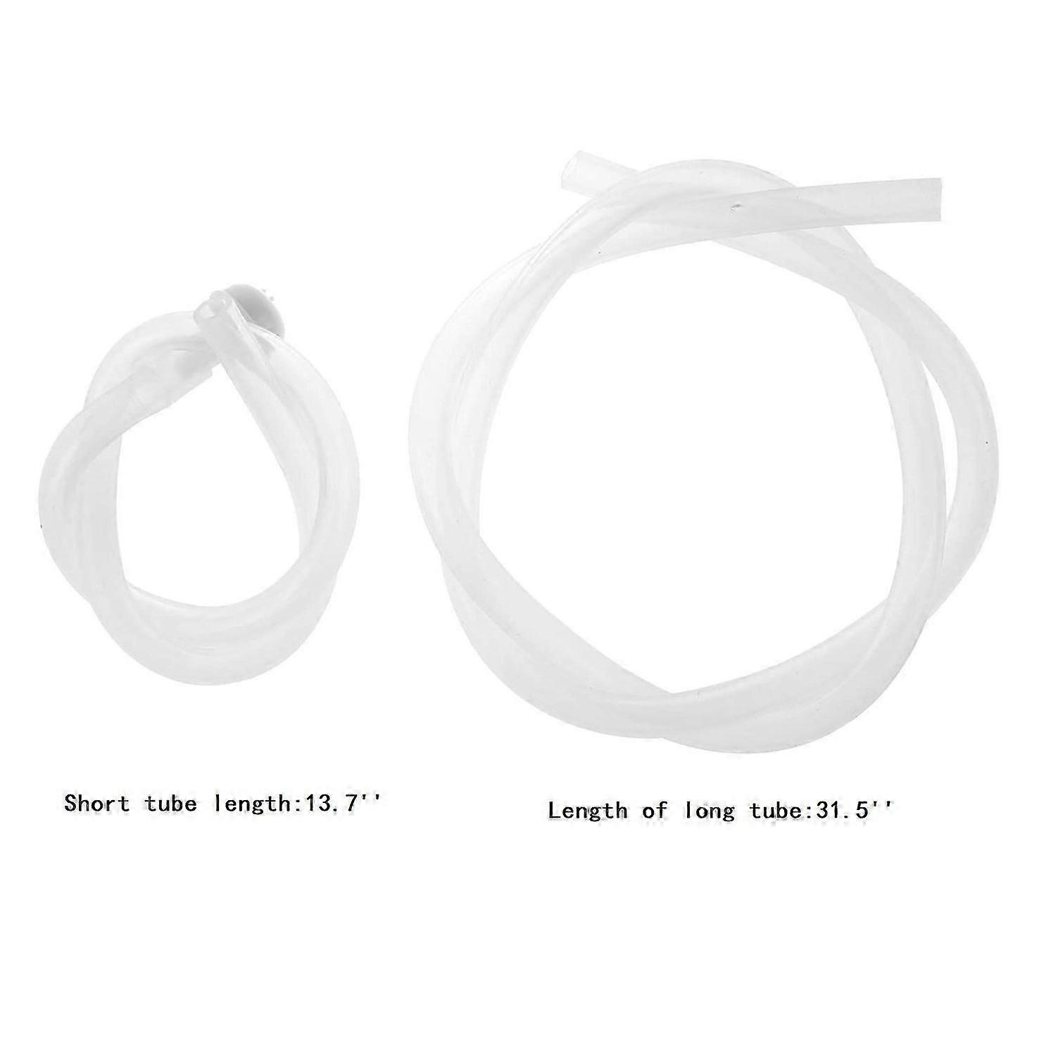 Sink Soap Dispenser Extension Tube Kit 45" with Check Valve, No Need to ...