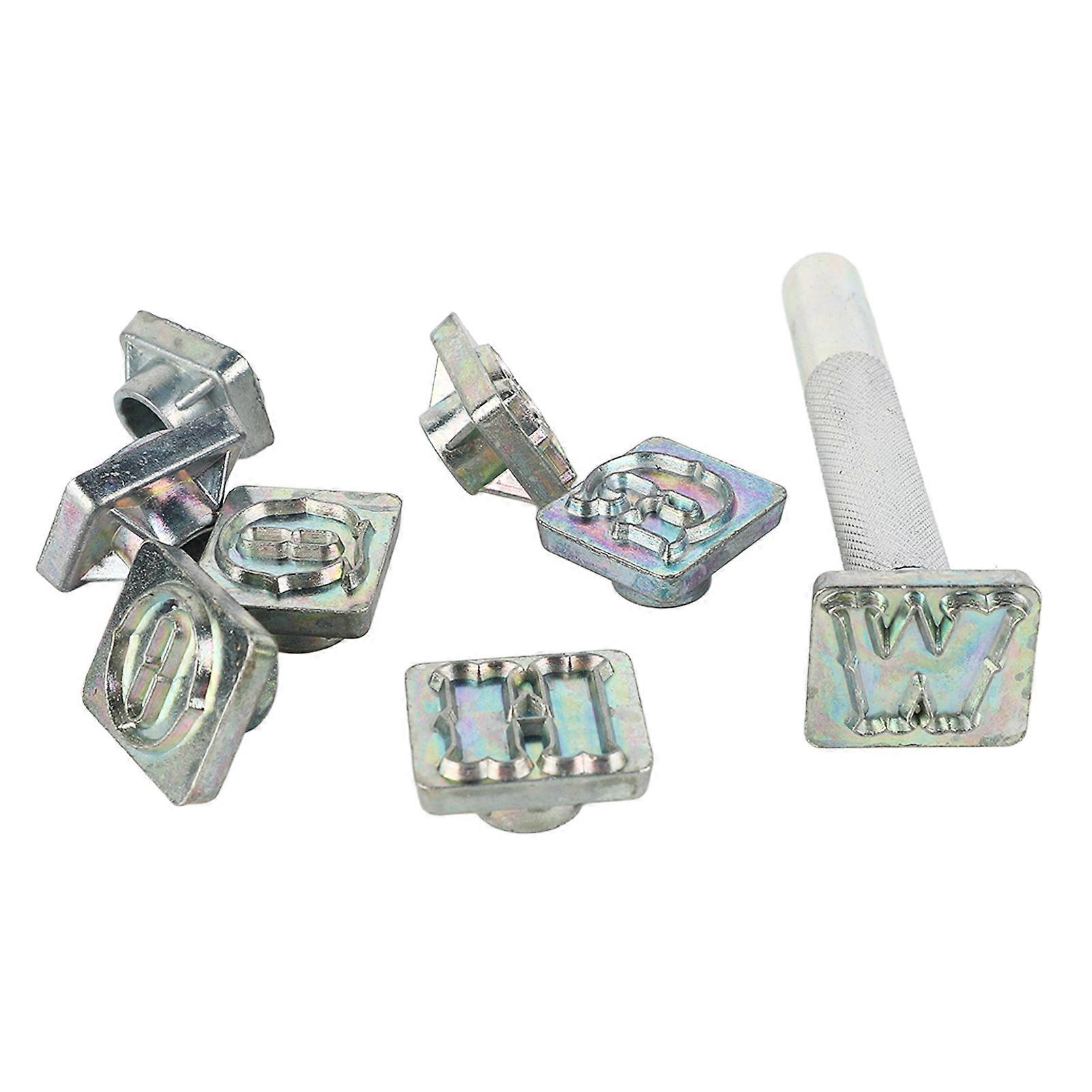 Leather Stamping Tools Stainless Steel Anti Slip Handle Easy Operation ...