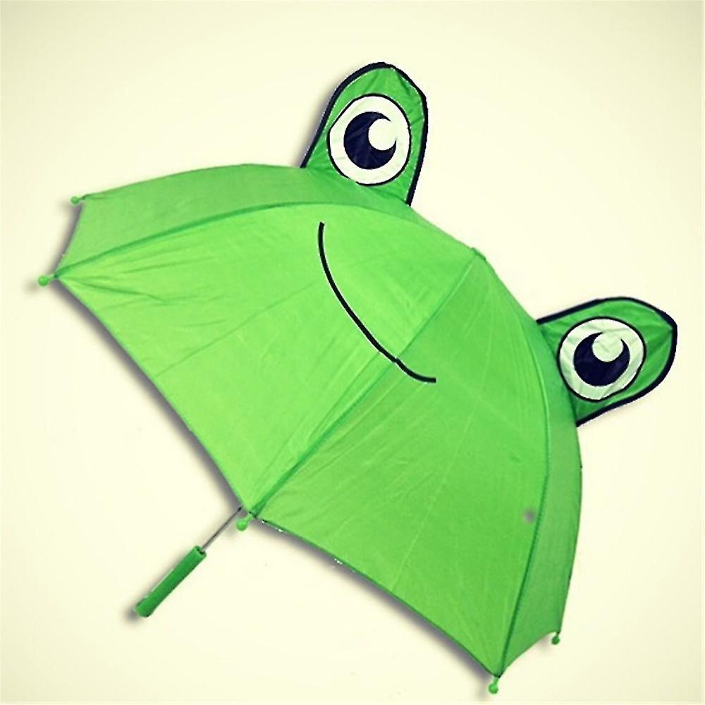Cute Cartoon Animal Umbrella For Children Kids Ears Straight | Fruugo UK