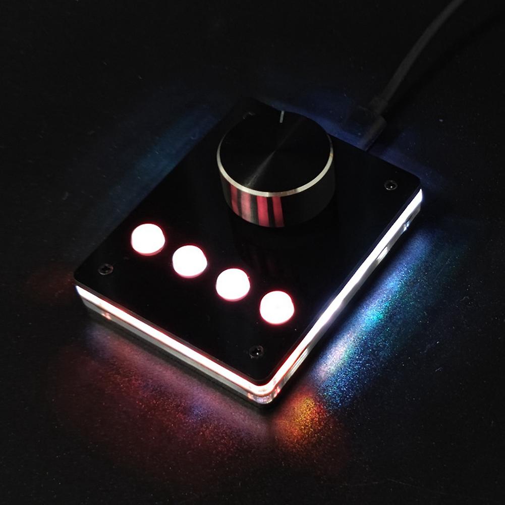 Multimedia Programmable Keyboard Usb Knob Custom Keyboard Mini Macro ...