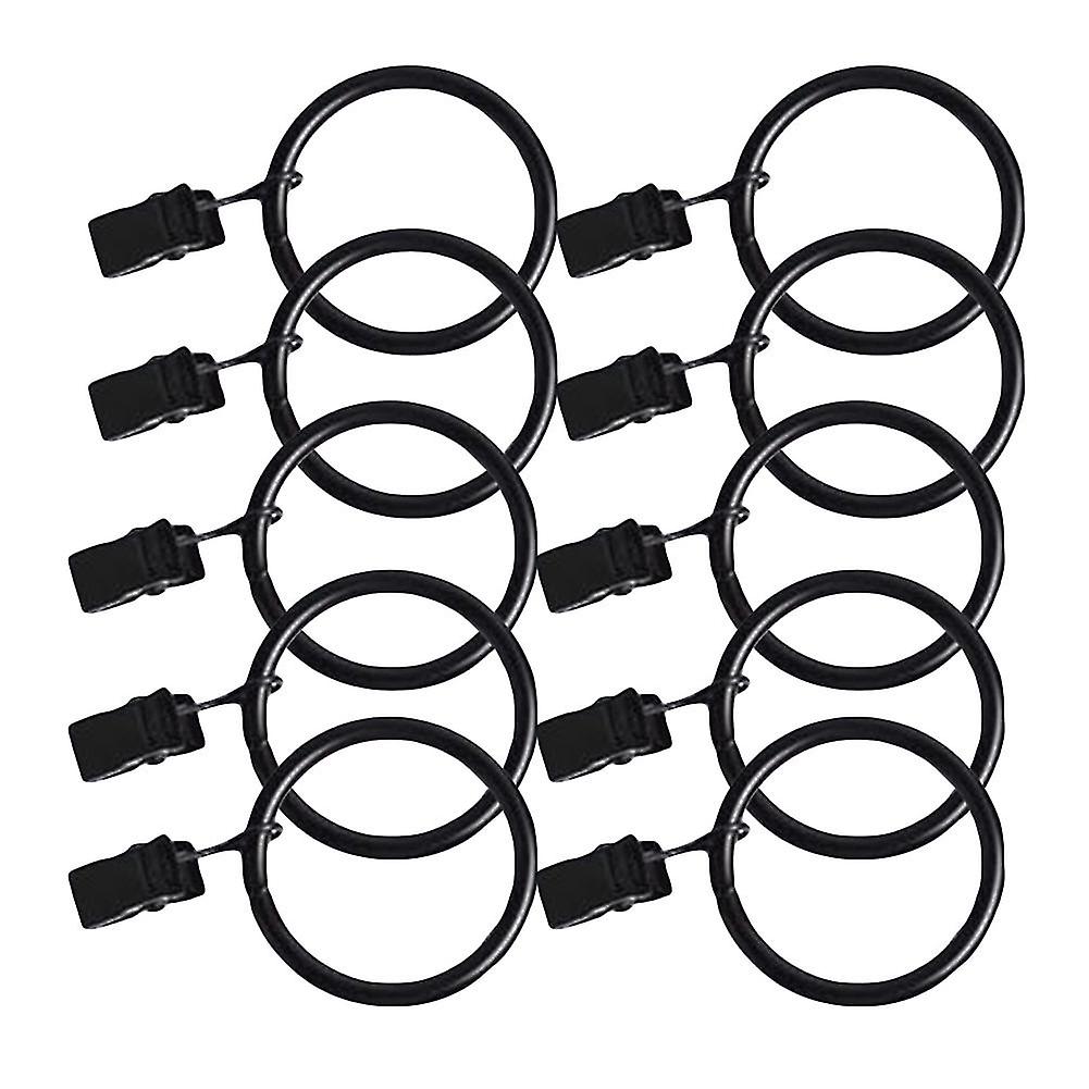 10pcs Curtain Clips Removable Heavy Duty Metal Bathroom Shower Curtain ...