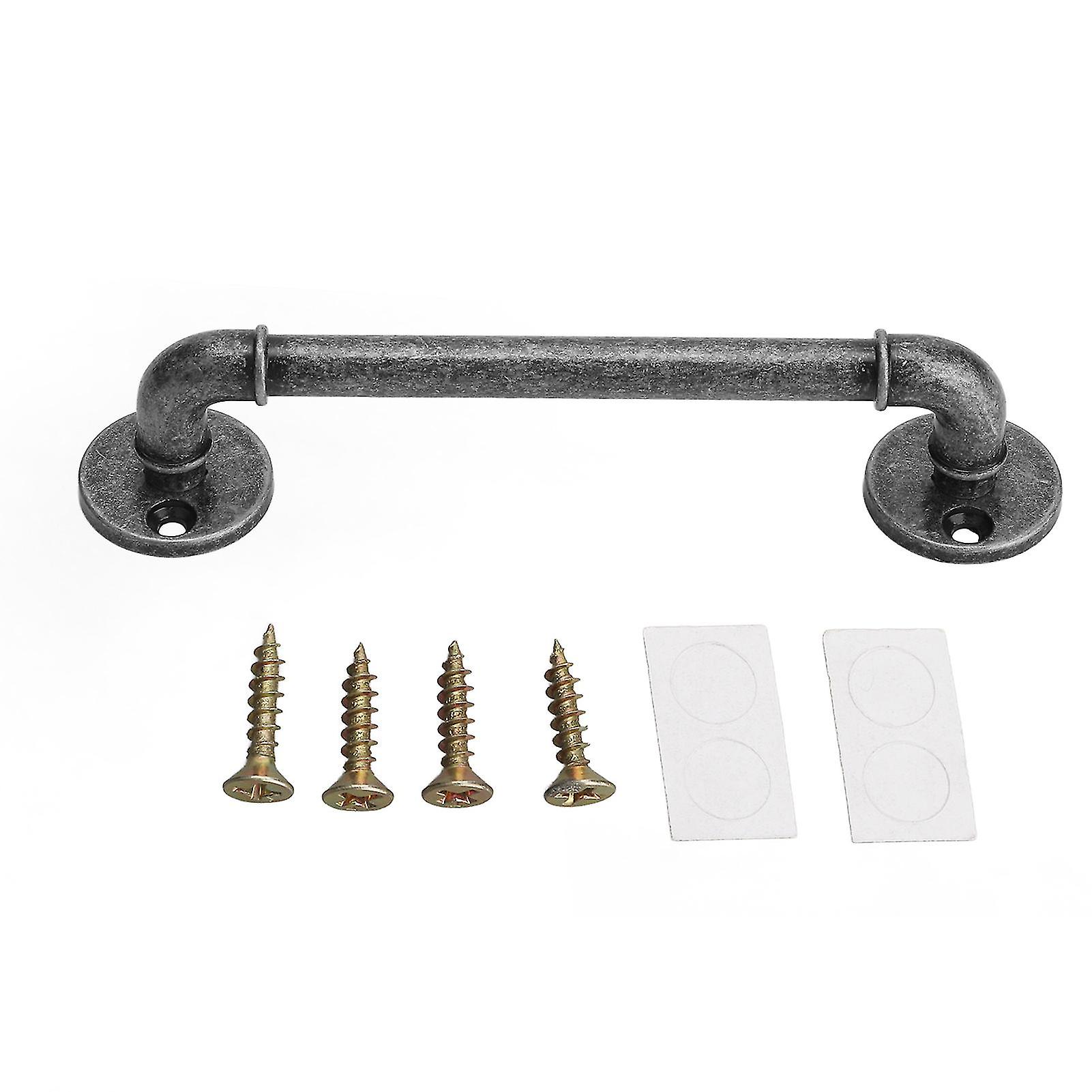 Gate Pull Handle Zinc Alloy Retro Round Base Furniture Hardware for ...