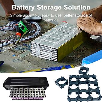 100Pcs Battery Holder Cylindrical Battery Organizer Stand Convenient ...