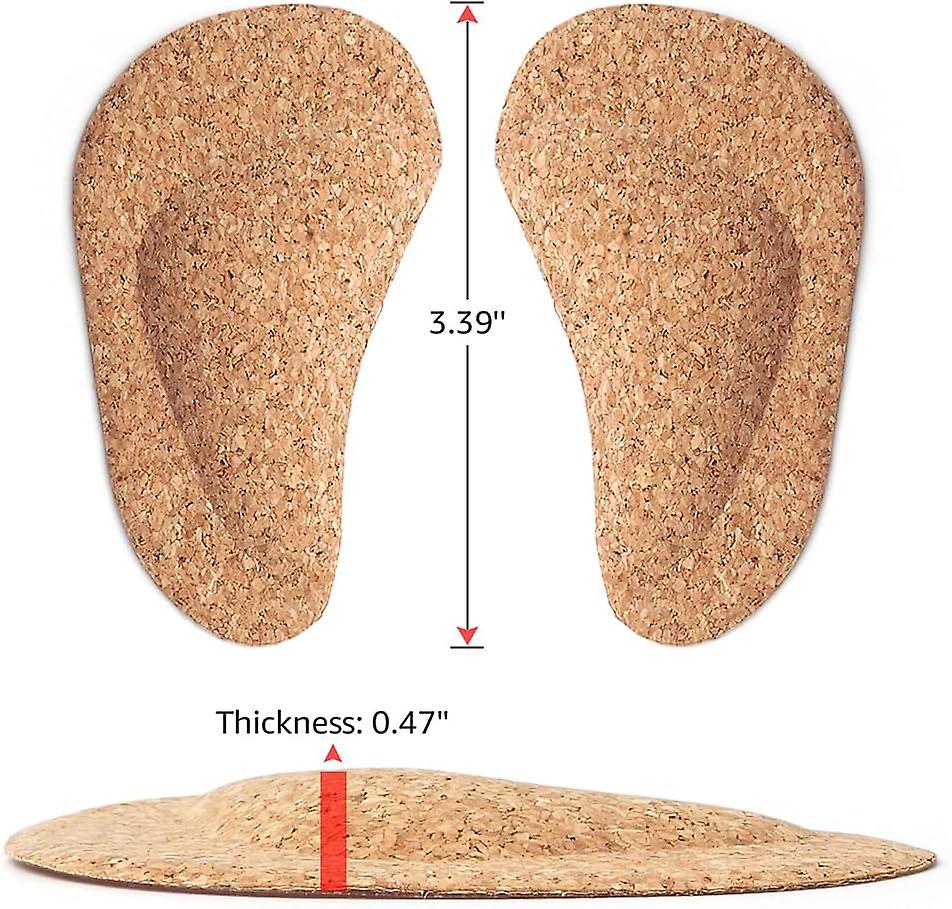 Arch Support Shoe Insoles for Flat Feet Gel Arch for Plantar Fasciitis ...