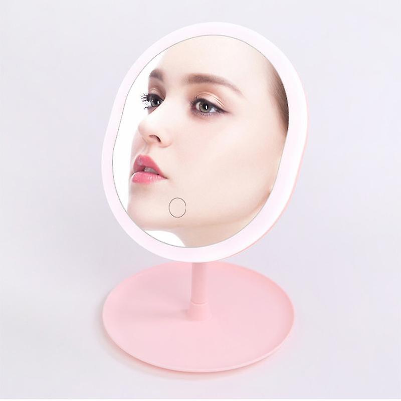 Led makeup mirror m007-1 usb storage led face mirror adjustable touch ...