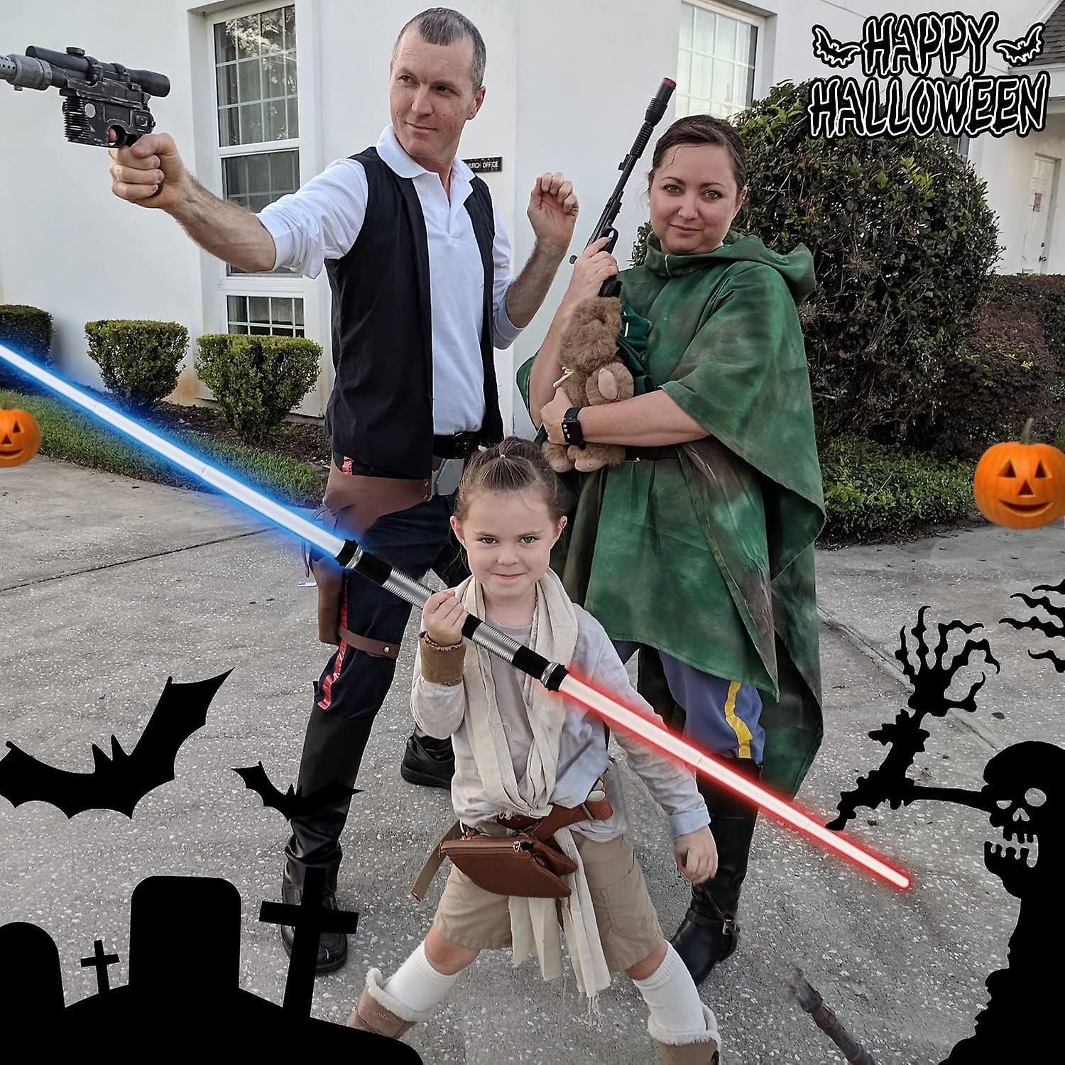 Lightsaber Kids - LED Light Up Saber with Sound Retractable 7 Colors ...