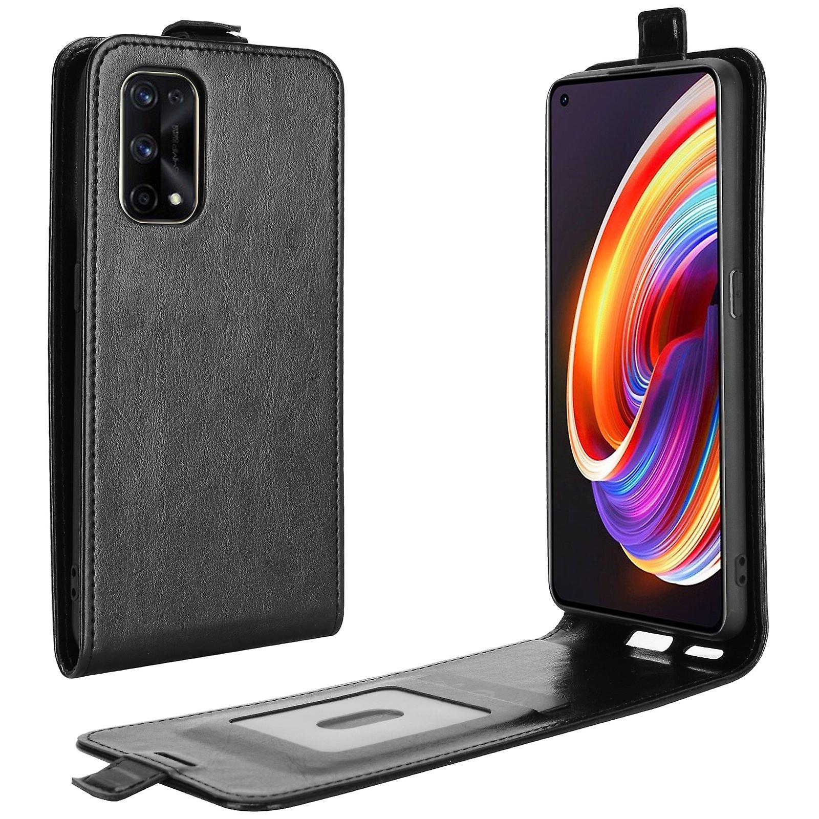 For realme x7/x7 pro back cover leather phone case flip cover | Fruugo UK