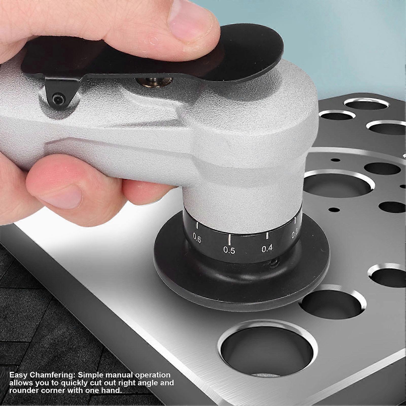 Pneumatic Chamfering Machine Mini 45 Arc Burr Handheld Linear Trimming ...