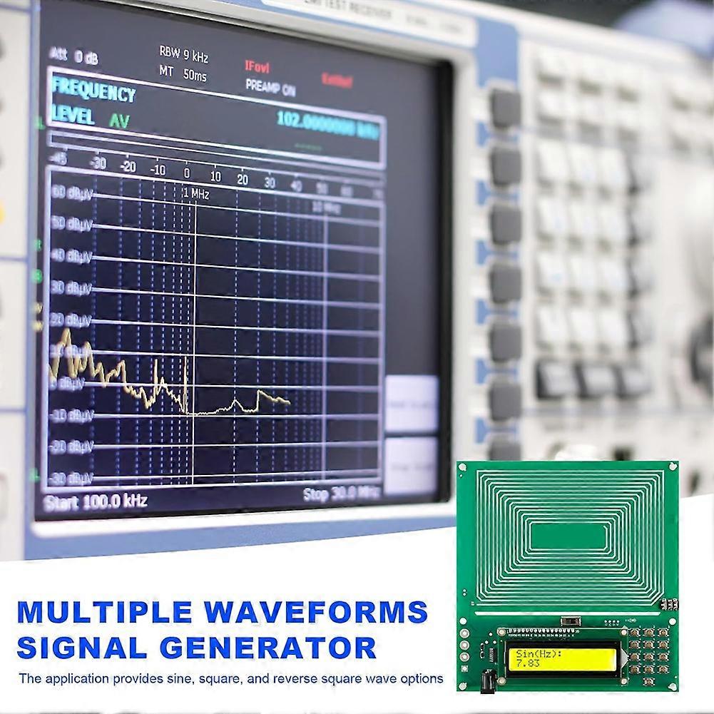 0.01Hz-30000Hz Adjustable Sine Wave Resonance Generator, 7.83Hz Ultra ...