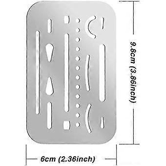 Eraser Shield Eraser Template Drafting Metal Erasing Shield Stainless ...