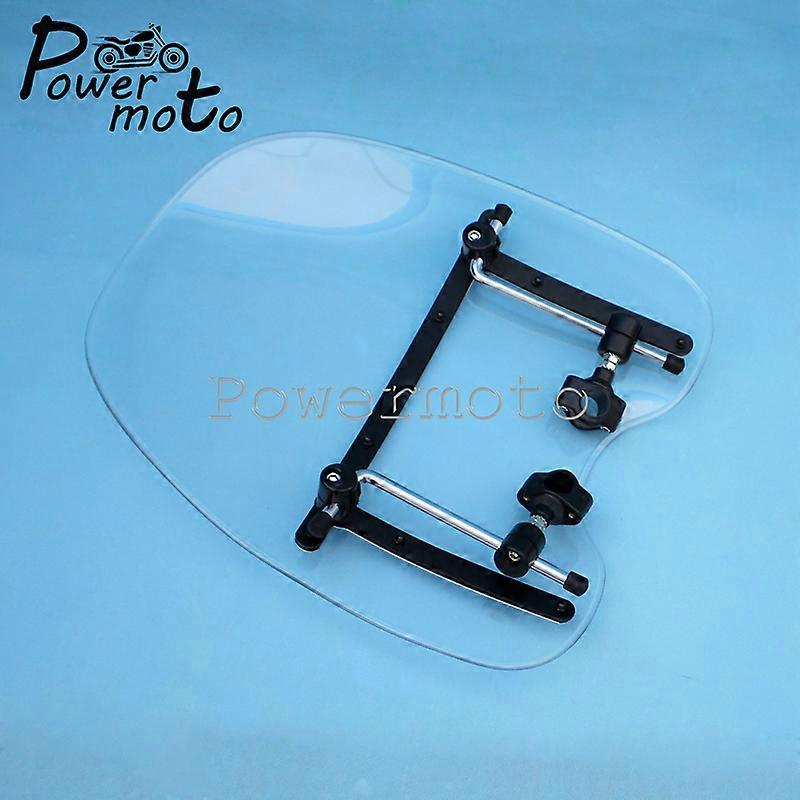 Motorcycle Windshield Wind Deflector For Harley Sportster XL 883 Suzuki ...