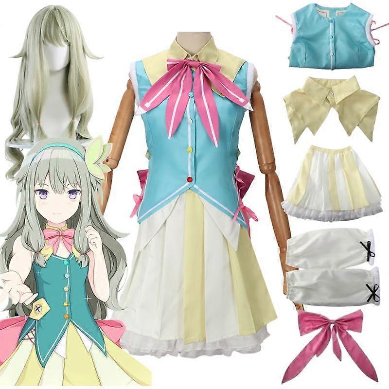 Project Sekai Colorful Stage Kusanagi Nene Cosplay Green Wig with ...