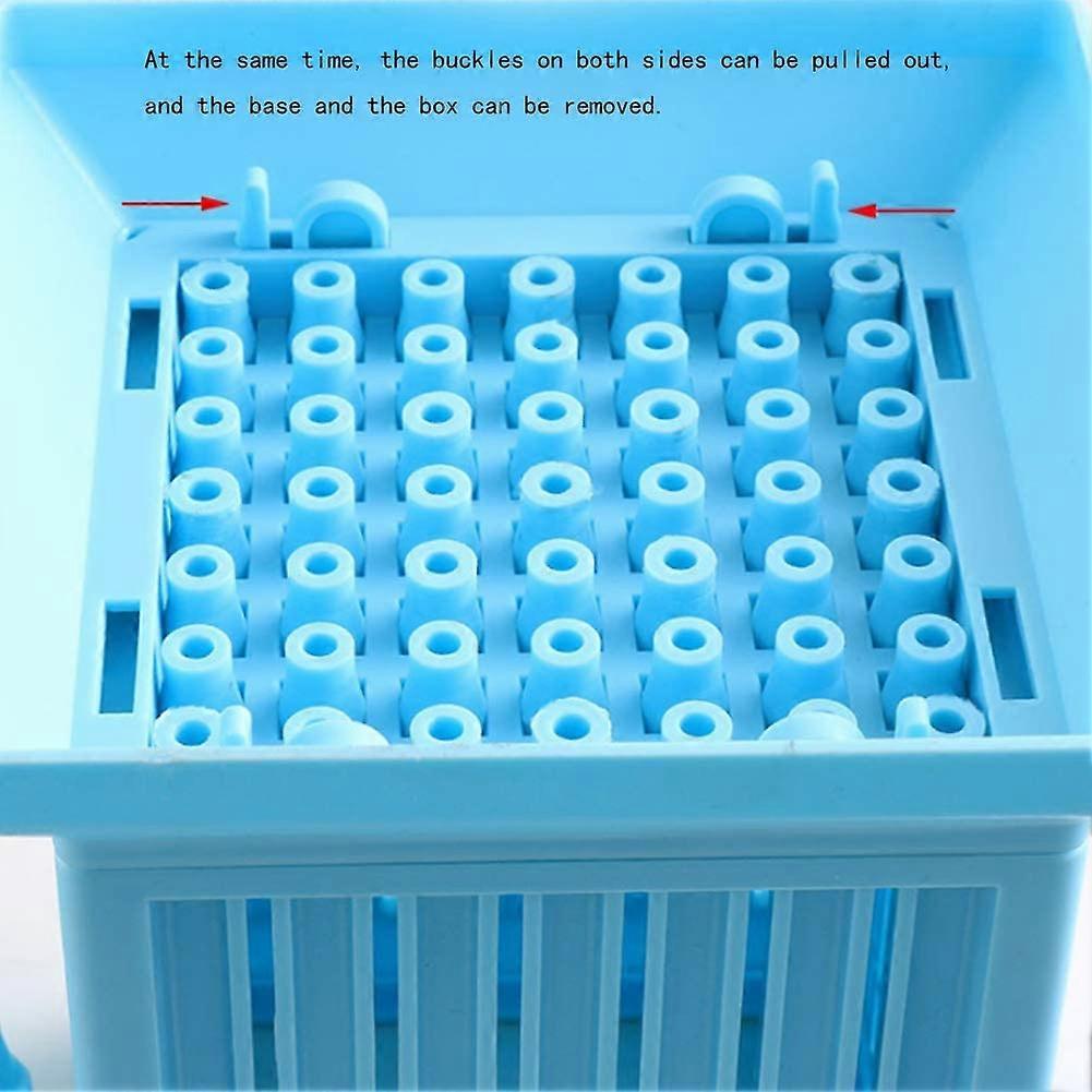 49 Holes Meat Skewer Kebab Maker Box Machine--green | Fruugo UK