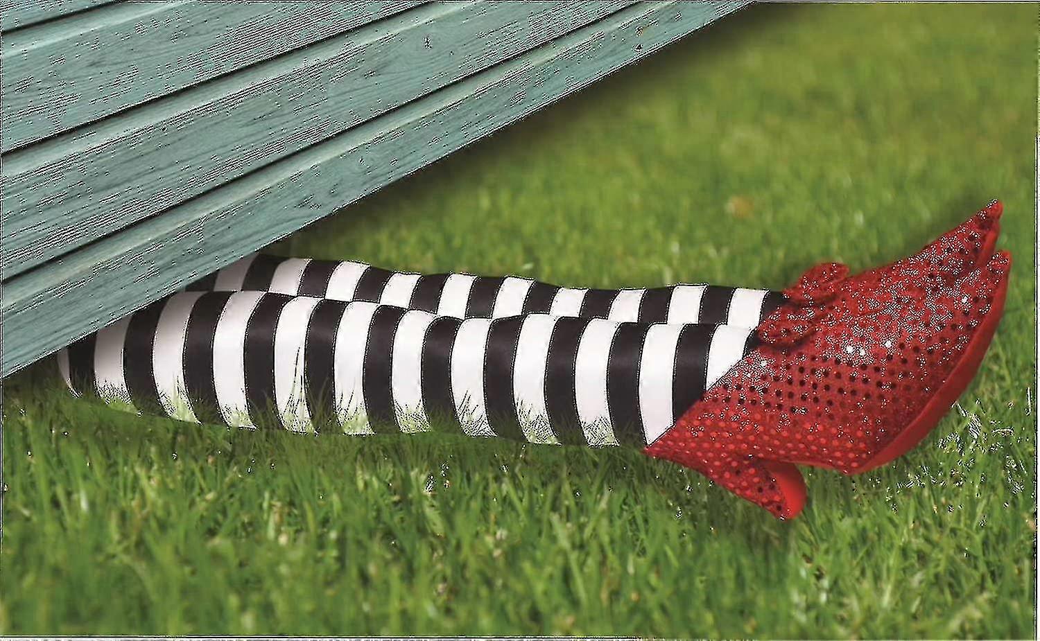 Crushed Witches Feet With Ruby Slippers 18 Wicked Witch Legs, Decor ...