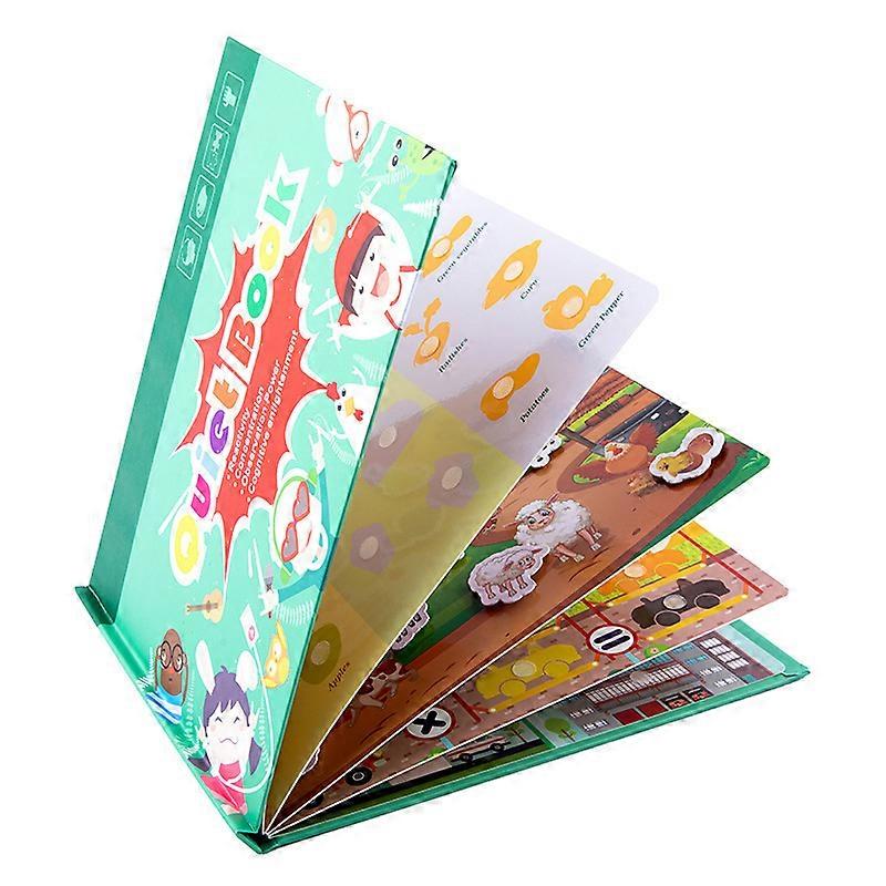 Busy Book for Boys and Girls to Develop Learning Skills Quiet Book ...