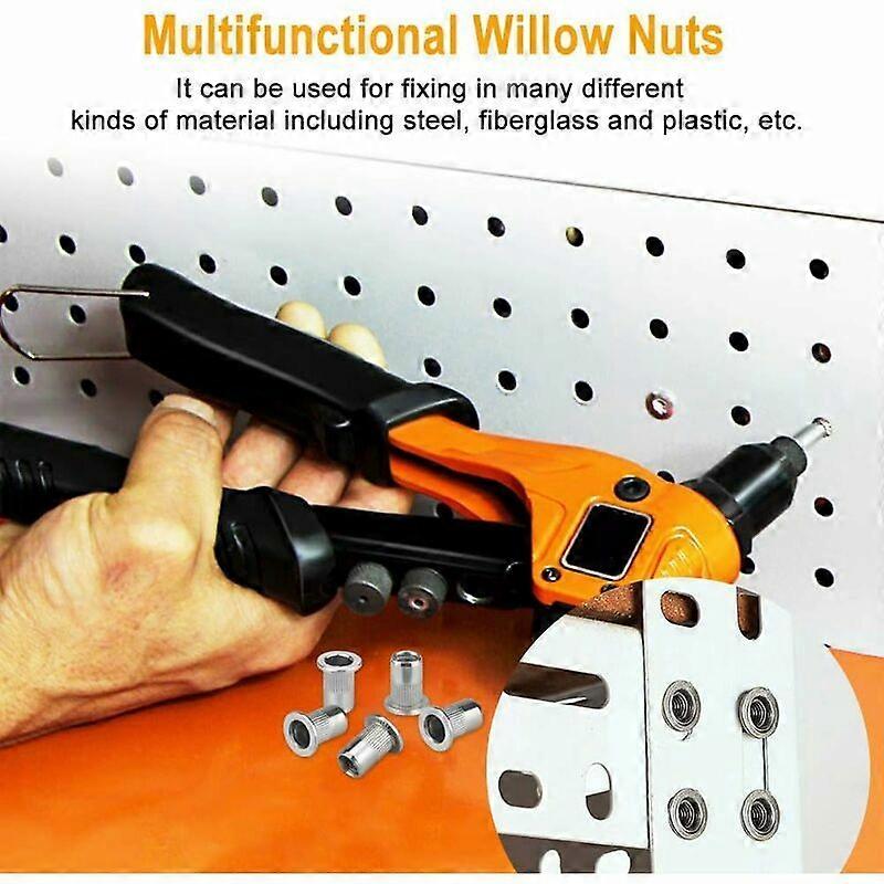 50 PCS M6 Rivet Nuts Assortment 304 Stainless Steel Blind Nuts Anti ...