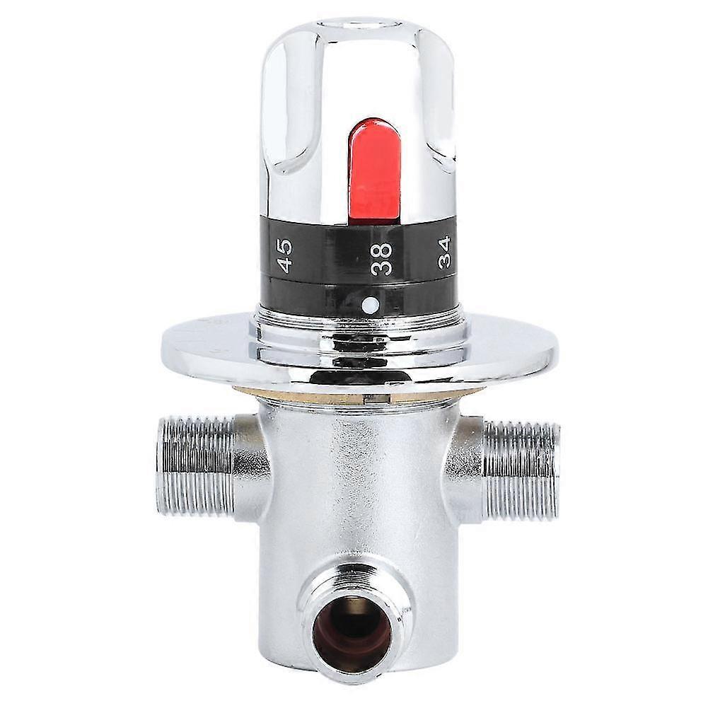 Brass Thermostatic Hot/cold Water Mixing Temperature Control Valve For ...