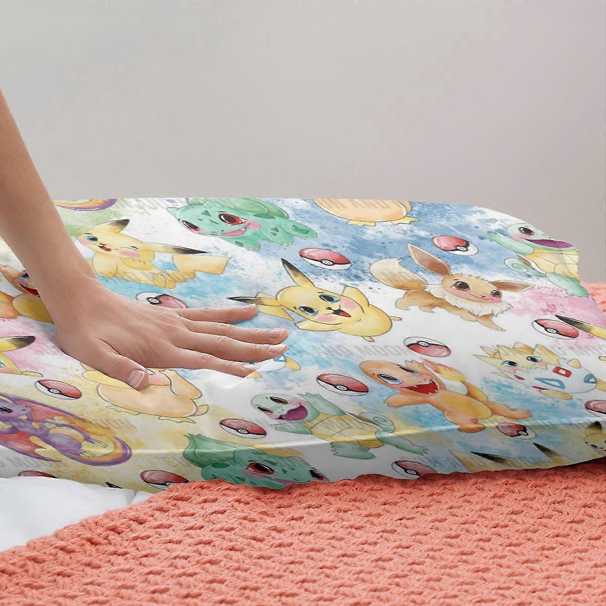 Bedding set XU398 poke-mon Bedding Sets Bed Cartoon Duvet Cover ...