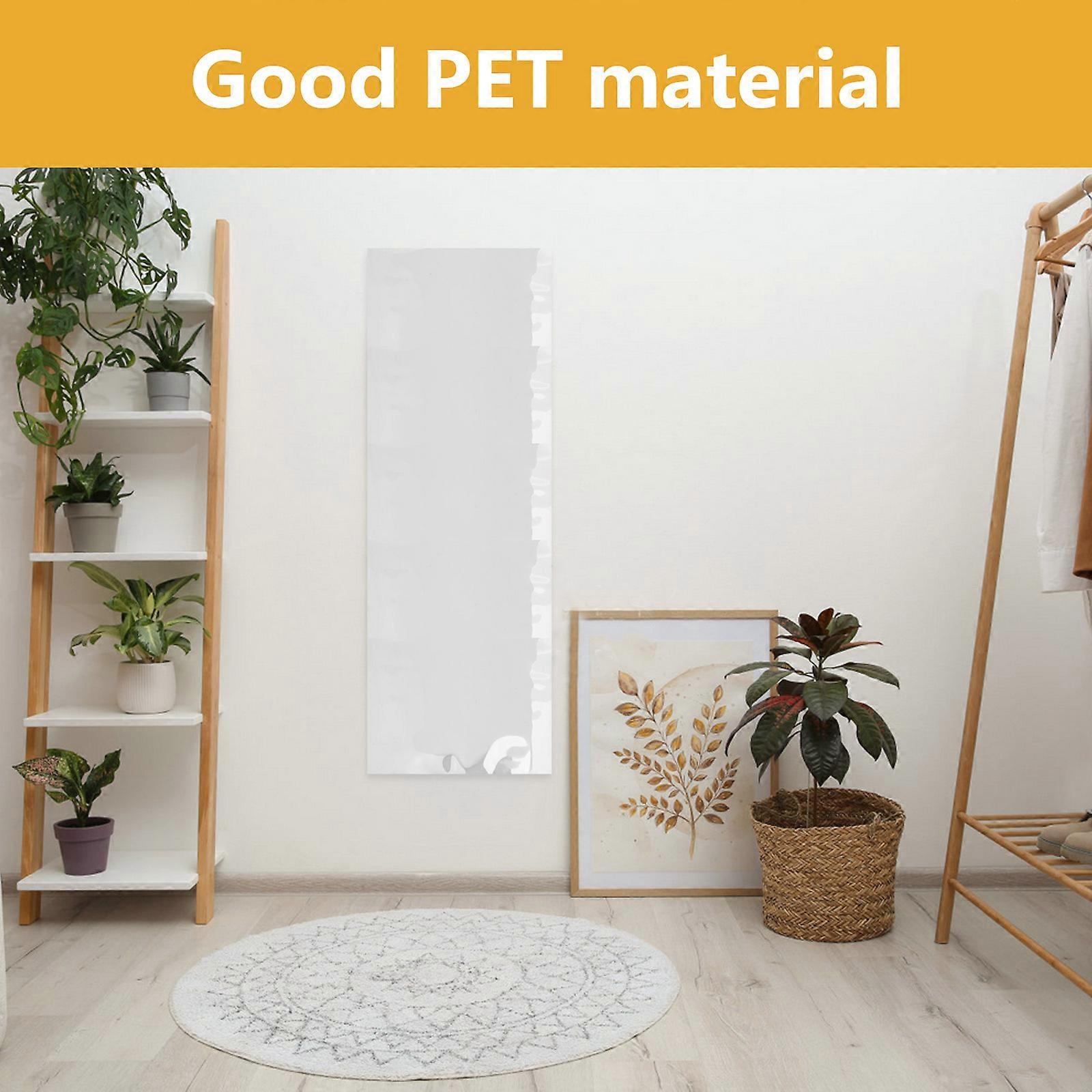 1 roll of Mirror Sticker Adhesive Mirror Decal Adhesive Mirror Ornament ...