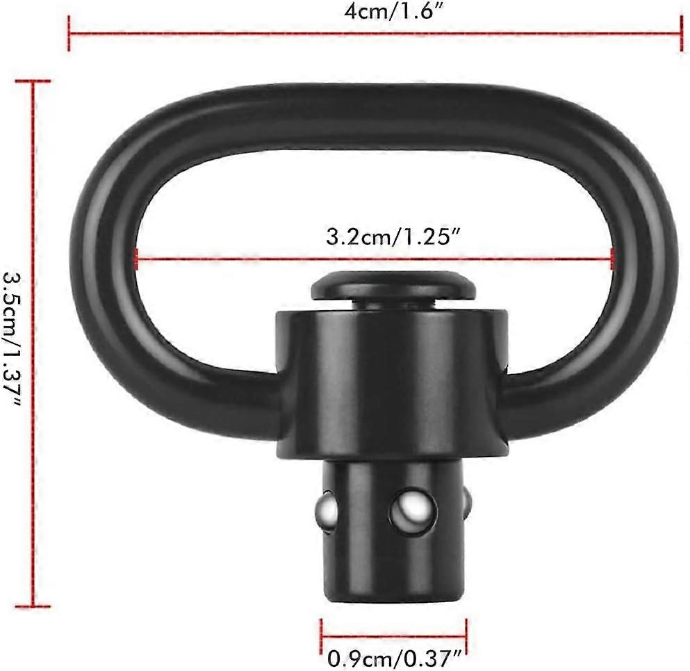 QD Sling Swivels Heavy-Duty Quick Disconnect Set (1.25", Pack of 4 ...