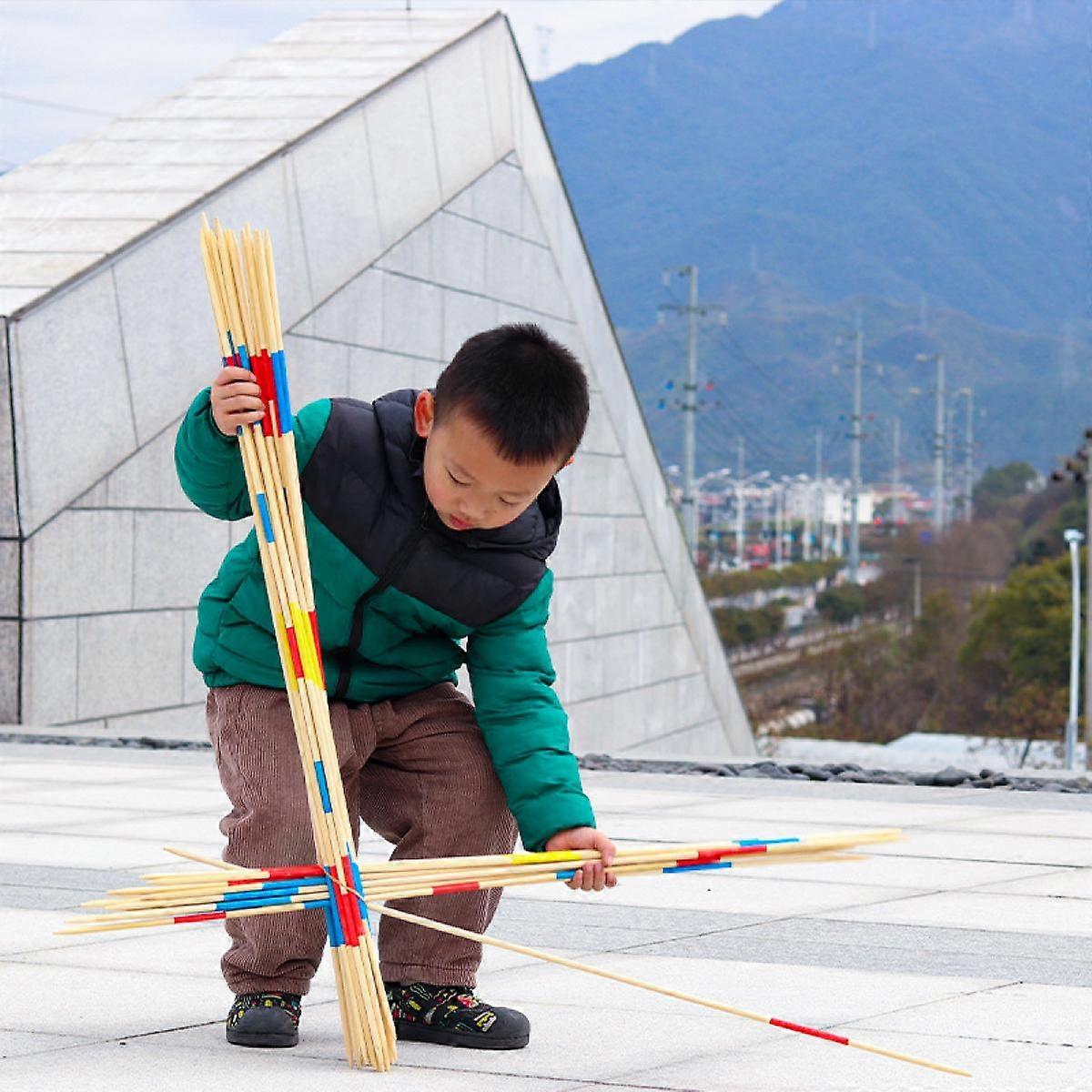 Traditional Pick Up Sticks Game, Suitable for Indoor and Outdoor Play ...