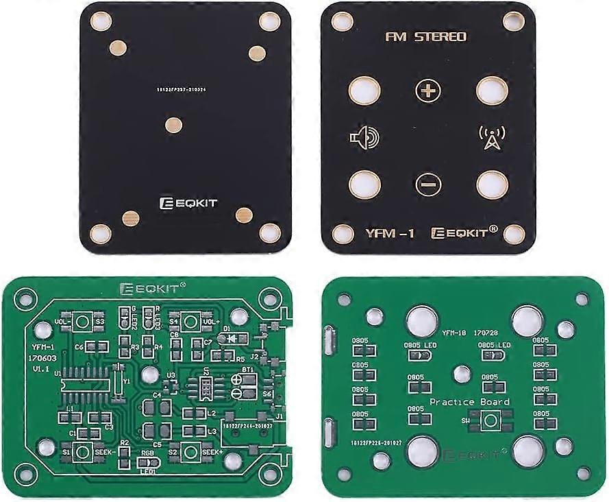 FM Stereo Radio Module DIY Kit, FM Radio Receiver Module 76-108MHz ...