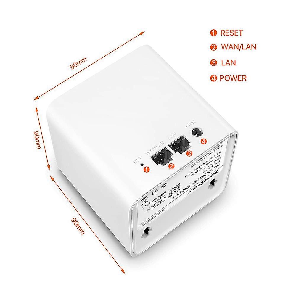 Tenda MW3 Wireles Nova Mesh WiFi System Up to 3500 sq.ft. Whole Home ...