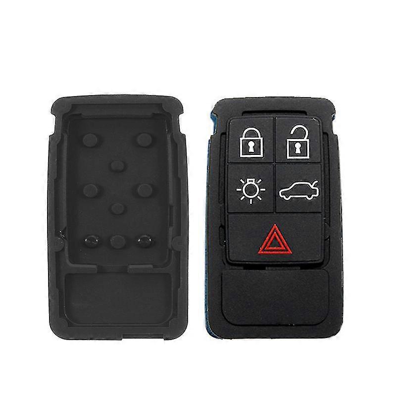 For Volvo S60 V60 S70 V70 Xc60 Xc70 Smart Key Pad 5 Buttons Replacement ...