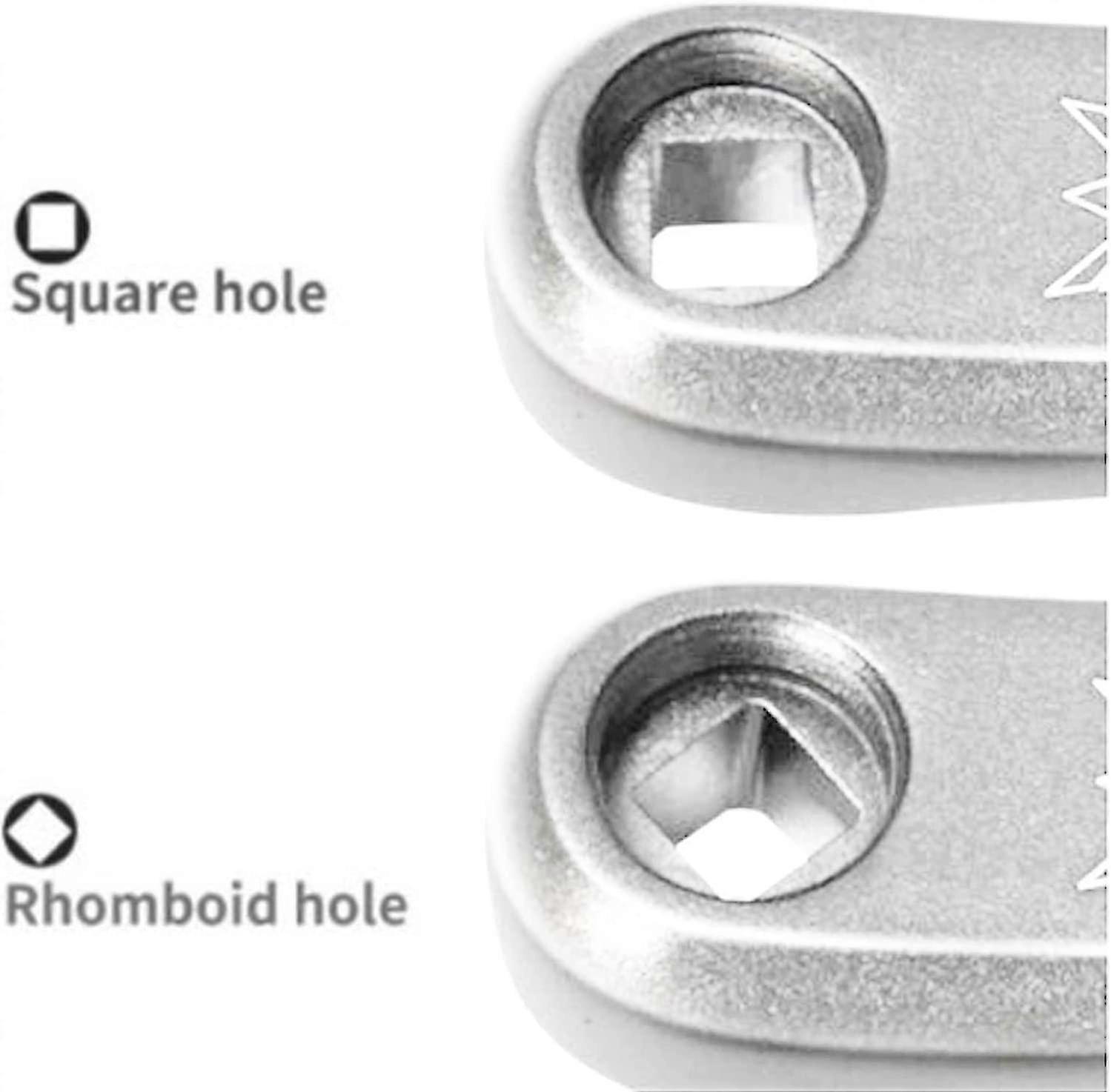 Universal 170mm Aluminum Alloy Left Single Chain Crank Arm Bicycle ...